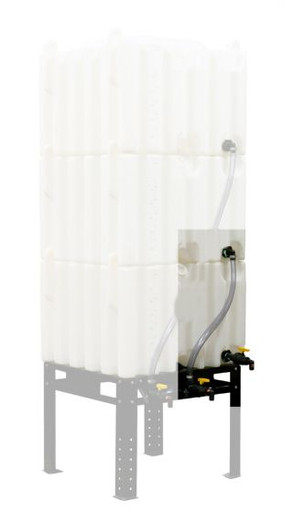 PLUMBING KIT FOR TWO STACKABLE TOTES