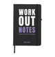 Personalised WORKOUT Notes: Fitness is My Love Language A5 Notebook ...