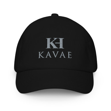 Personalised Kids Split Monogram Embroidered Cap | Customisably