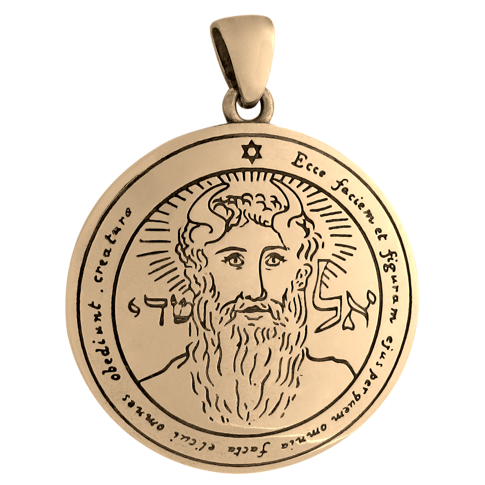 Bronze 1st Pentacle of the Sun for Respect and Power - Moonlight ...