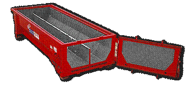 Dewatering Liner (W-Shaped) for Divided Phase Separator with Wall