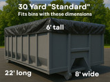 Roll Off Dumpster Liners - DumpsterLiners.com