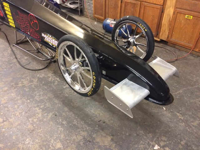 Racecraft Alum. Front Canard Wings and Mount - Racecraft Chassis