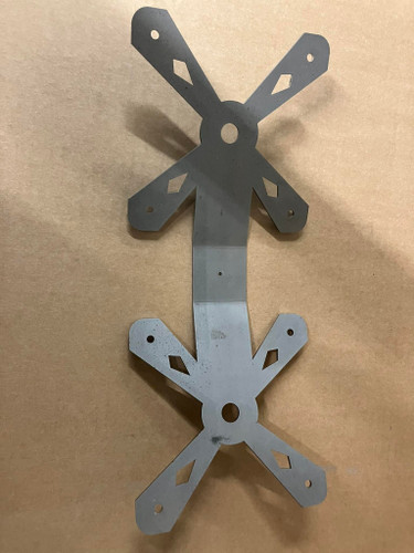 Dual Parachute Mounting Bracket (Weld to your mount) - Racecraft Chassis