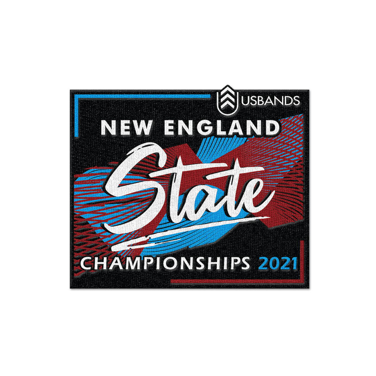 2021 USBands New England State Championships Patch - USBands Online Store