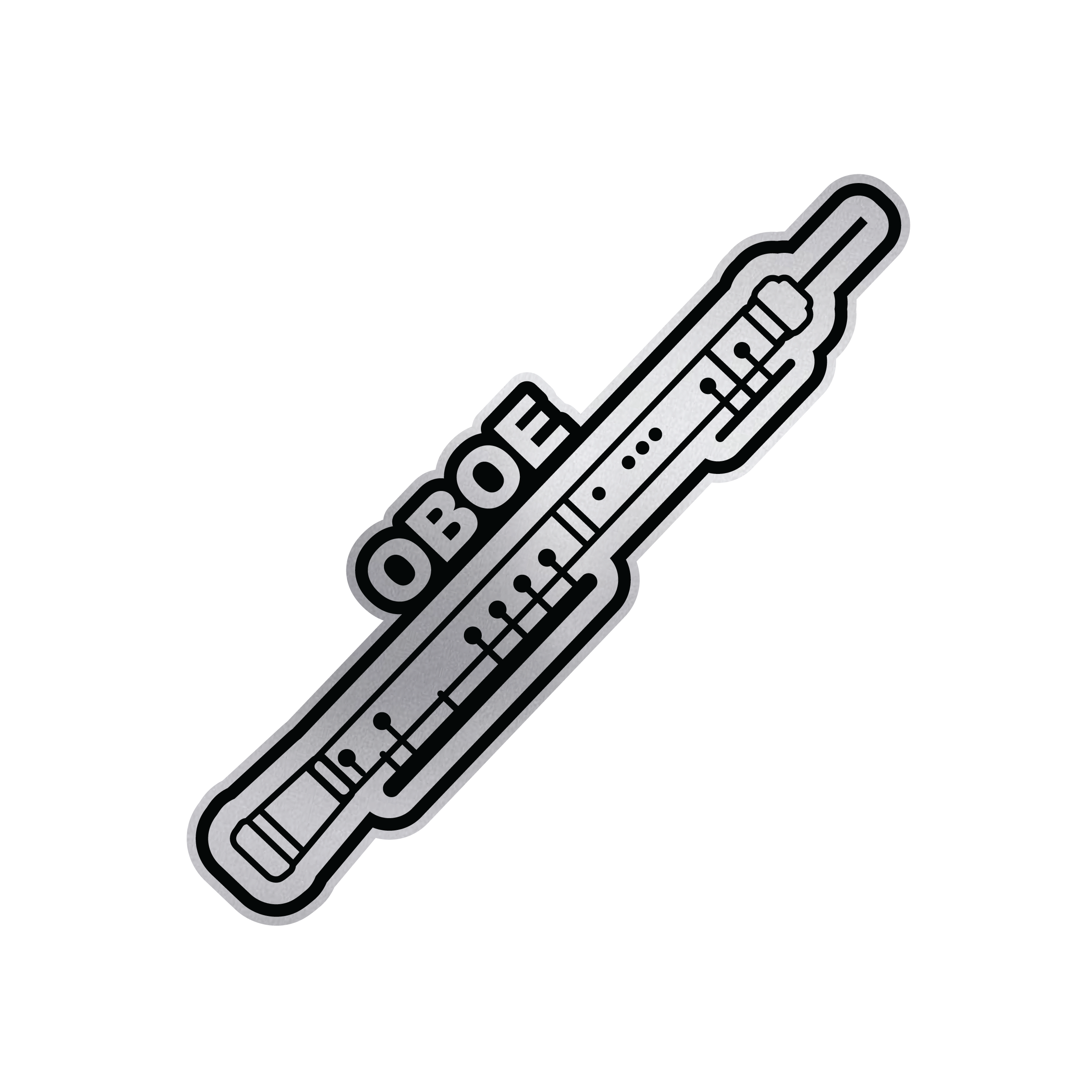 Oboe Sticker - USBands Online Store
