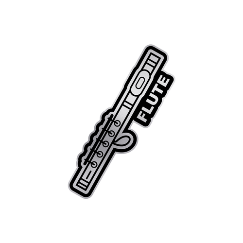Flute Sticker - USBands Online Store