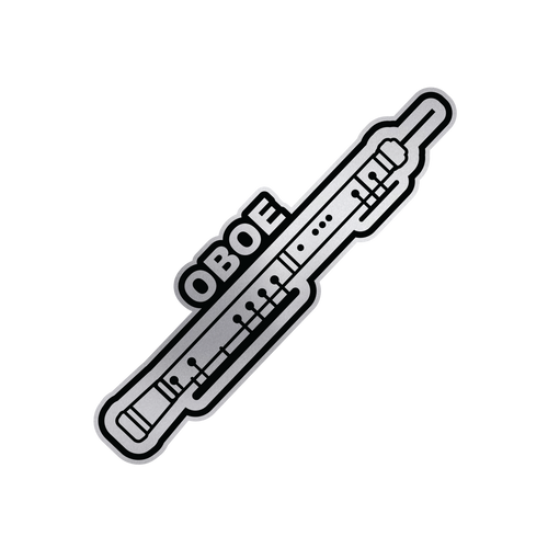 Oboe Sticker - USBands Online Store