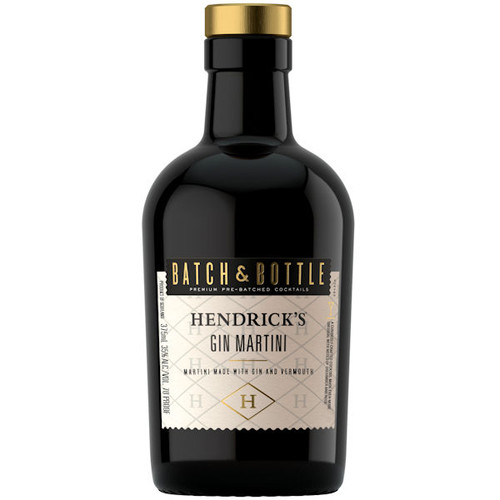 Batch & Bottle Hendrick's Gin Martini Ready To Drink Cocktail 375ml ...