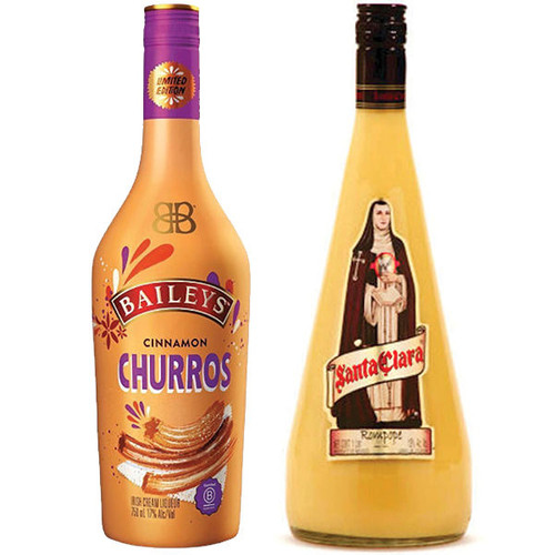 Classic Meets Modern Cream 2-Bottle Bundle - Baileys Churros & Santa ...