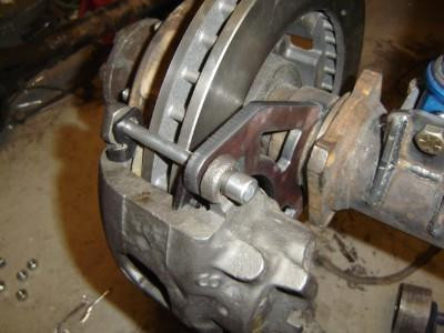 14 Bolt Weld-On Brake Caliper Brackets - Ballistic Fabrication