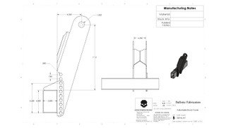 Adjustable Shock Towers (Pair) - Ballistic Fabrication