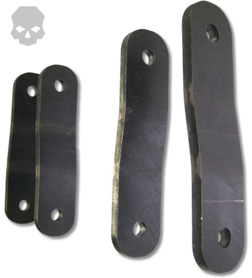 Offset Leaf Spring Shackles - Ballistic Fabrication