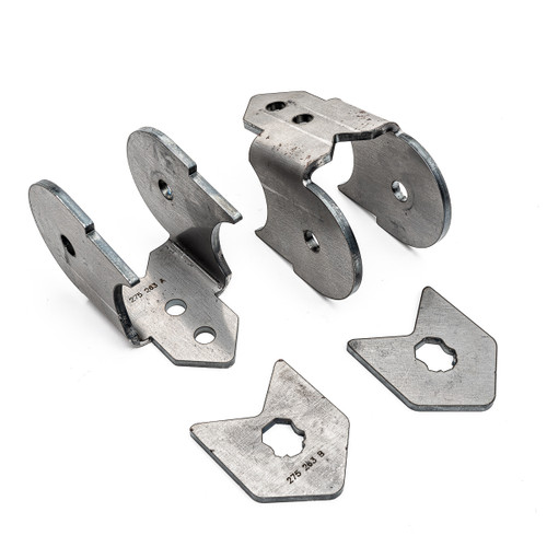 Lower Axle Link Brackets Wrap Around Design (Pair) - Ballistic Fabrication