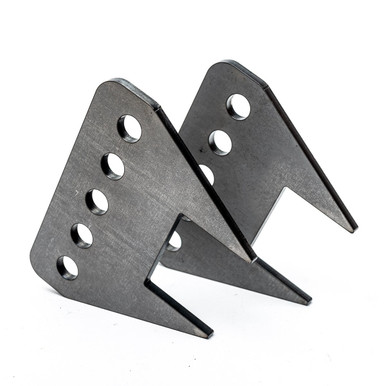 Adjustable Link Brackets for 2 x 2 Cross Member - Ballistic Fabrication