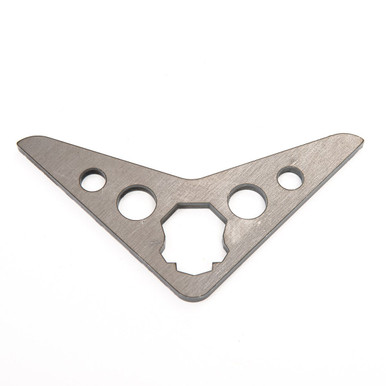 90 Degree Gusset With Skull Cut-Out - Ballistic Fabrication