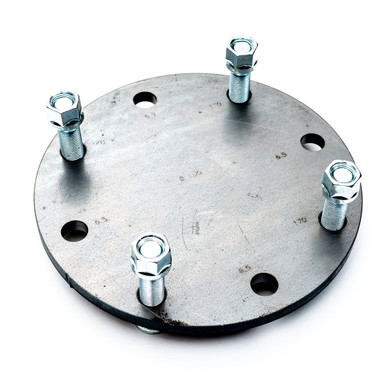 Multi-Pattern 8 Lug Spare Tire Mounting Plate - Ballistic Fabrication