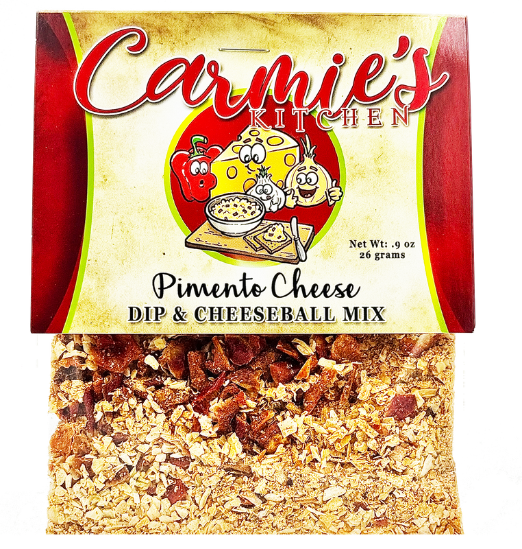 Pimento Cheese Dip Mix | All Natural | Cheese Ball Mix | Carmie's Kitchen