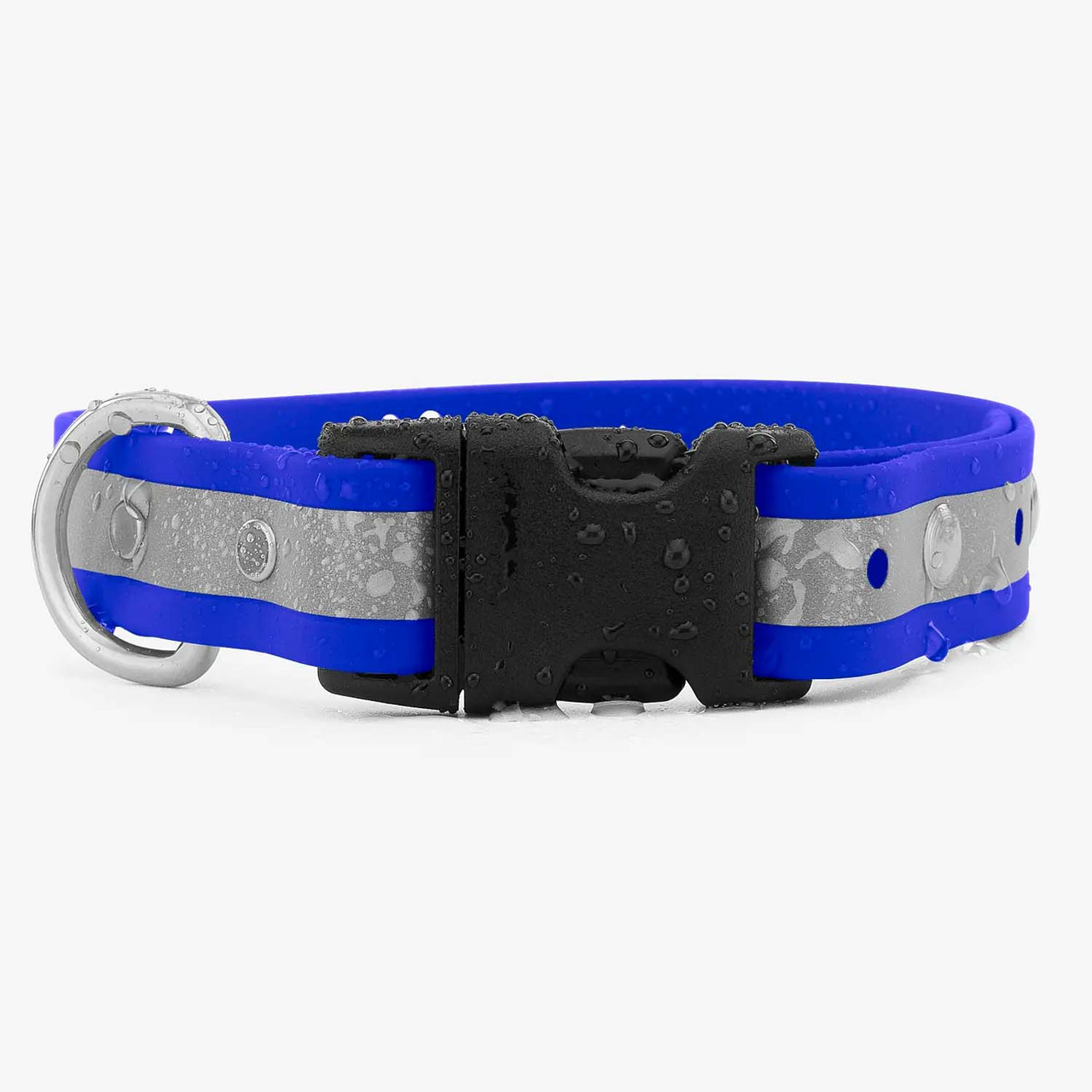 Waterproof Reflective Dog Collar with Quick Release Buckle