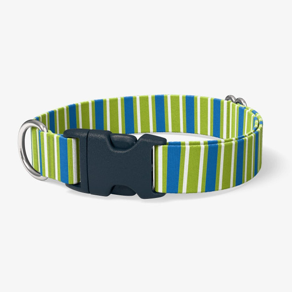 Vertical Stripe Dog Collar
