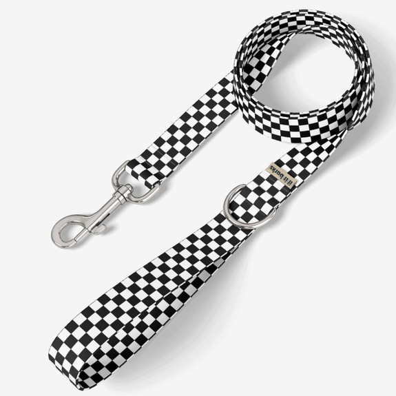 Traditional Checkered Dog Leash