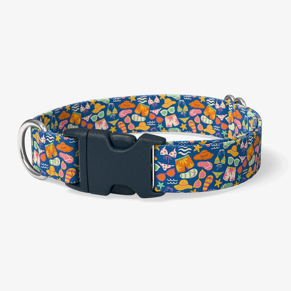 Beach Day Vibes Dog Collar
