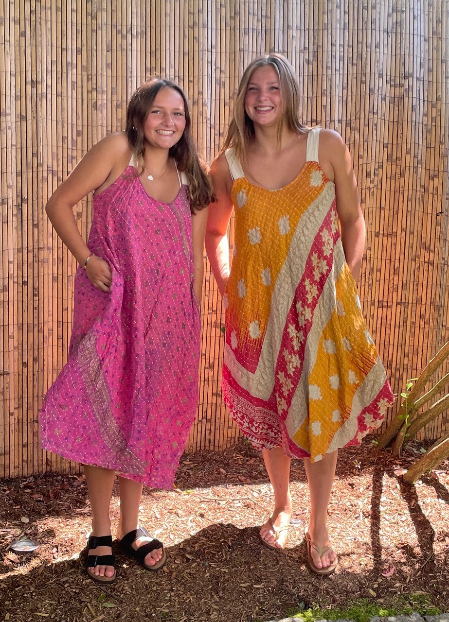 KANTHA DRESS ONE OF A KIND