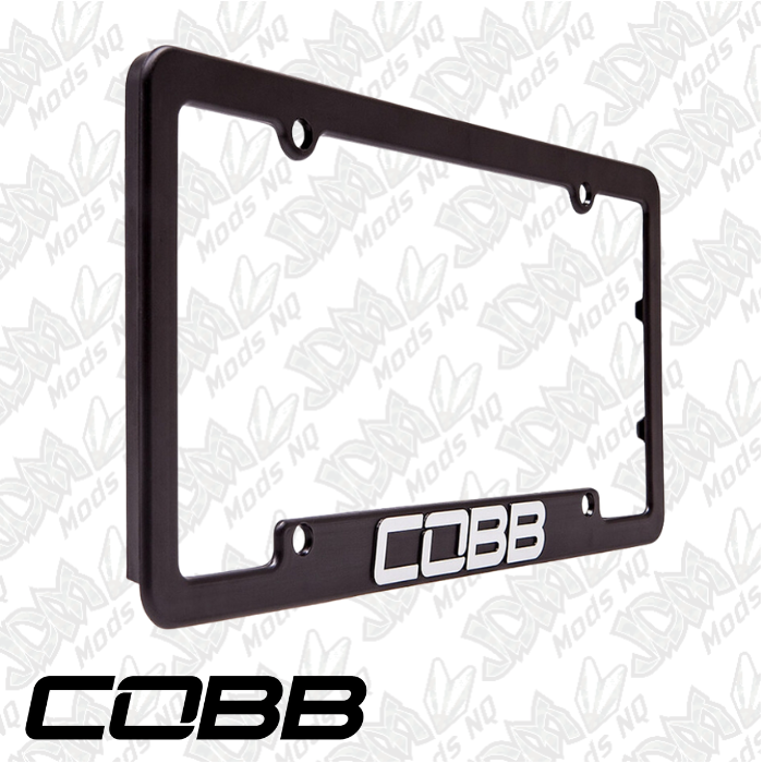 Cobb Tuning Black License Plate Frame | Shop Now
