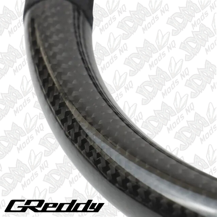 GReddy Sports Wheel Carbon - Real Carbon Steering Wheel