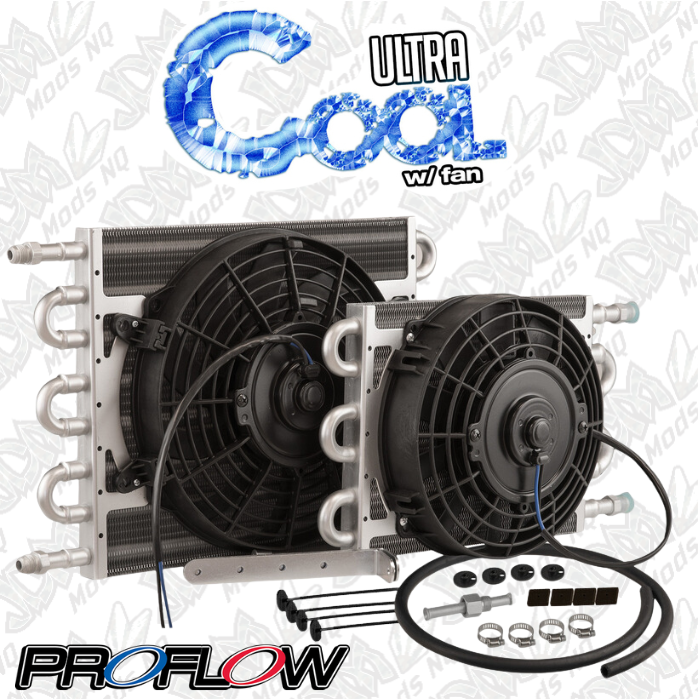 Proflow Transmission Cooler & Fan Kit Natural