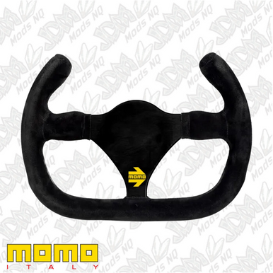 MOD.27/C Black Suede 270mm Steering Wheel