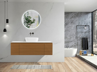Wall hung sink unit store