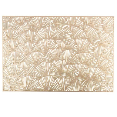 Gold Shell Laser Cut Placemat - 1 Placemat