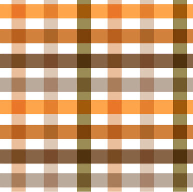 Autumn Gingham Disposable Airlaid Buffet / Cocktail Napkin - Pack of 20