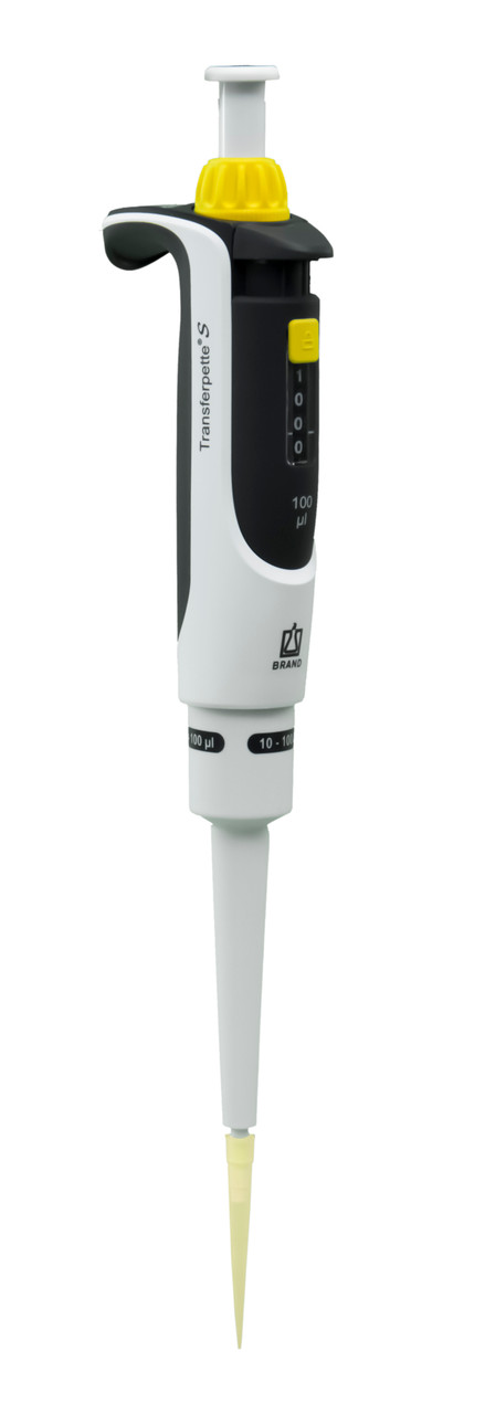 Transferpette® S Pipette 10-100 µl, adjustable volume Single Channel