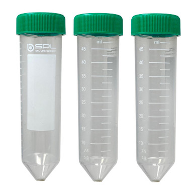 SPL Life Sciences SPL 50 ml Conical Centrifuge Tube PP/HDPE, Sterile ...