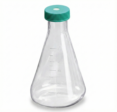 SPL 500 ml Erlenmeyer Flask Filter Cap Non-treated, PC, 8/Case (Sterile ...