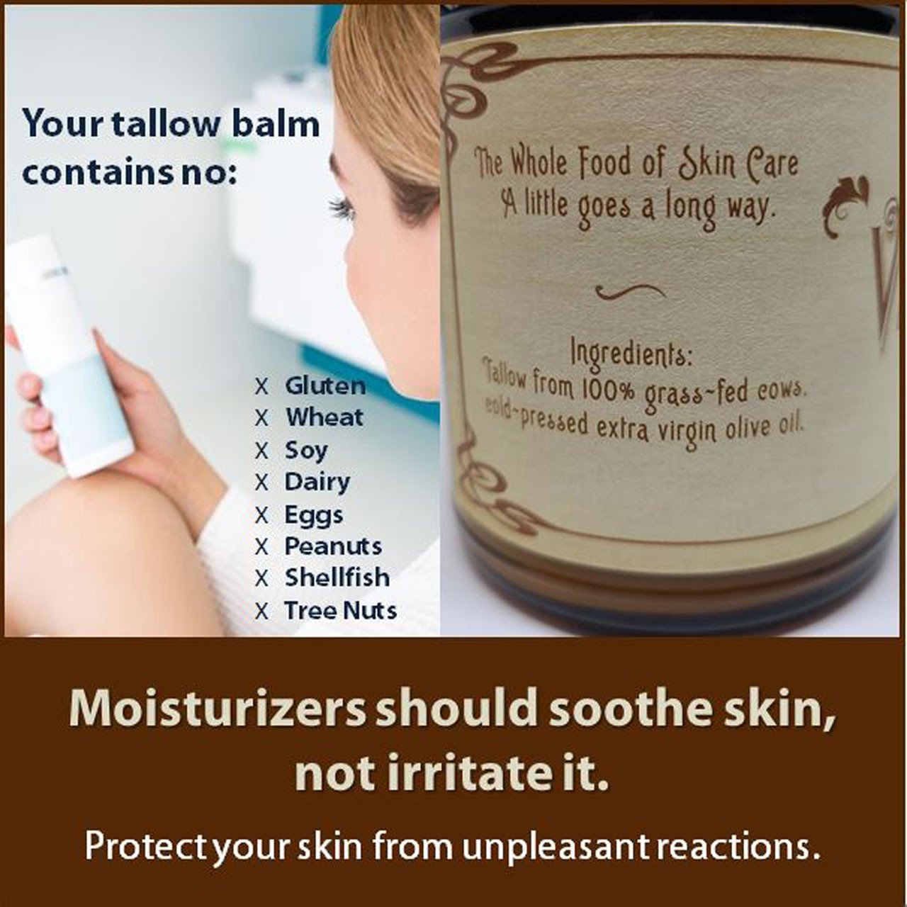 Sensible Tallow Balm Sample - Natural Skin Care
