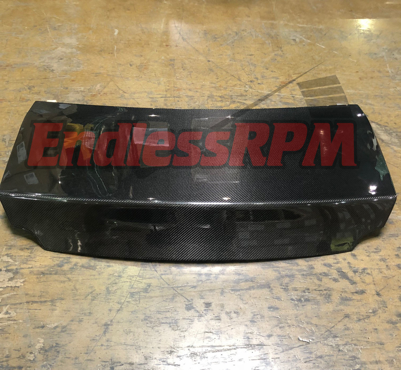 2015-2020 Acura TLX DuckLip Style Trunk Spoiler ( Primed + Carbon Fiber ...