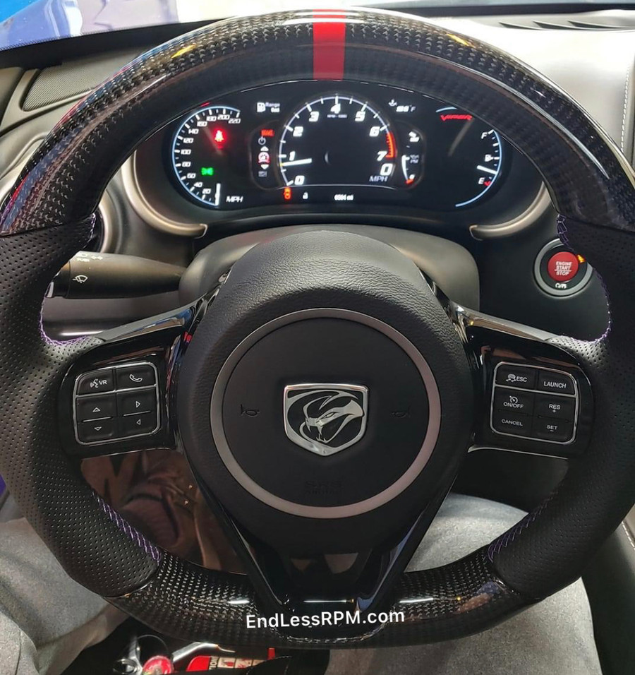 Custom Steering Wheel Dodge VIPER - (1993-2017 All Gens)
