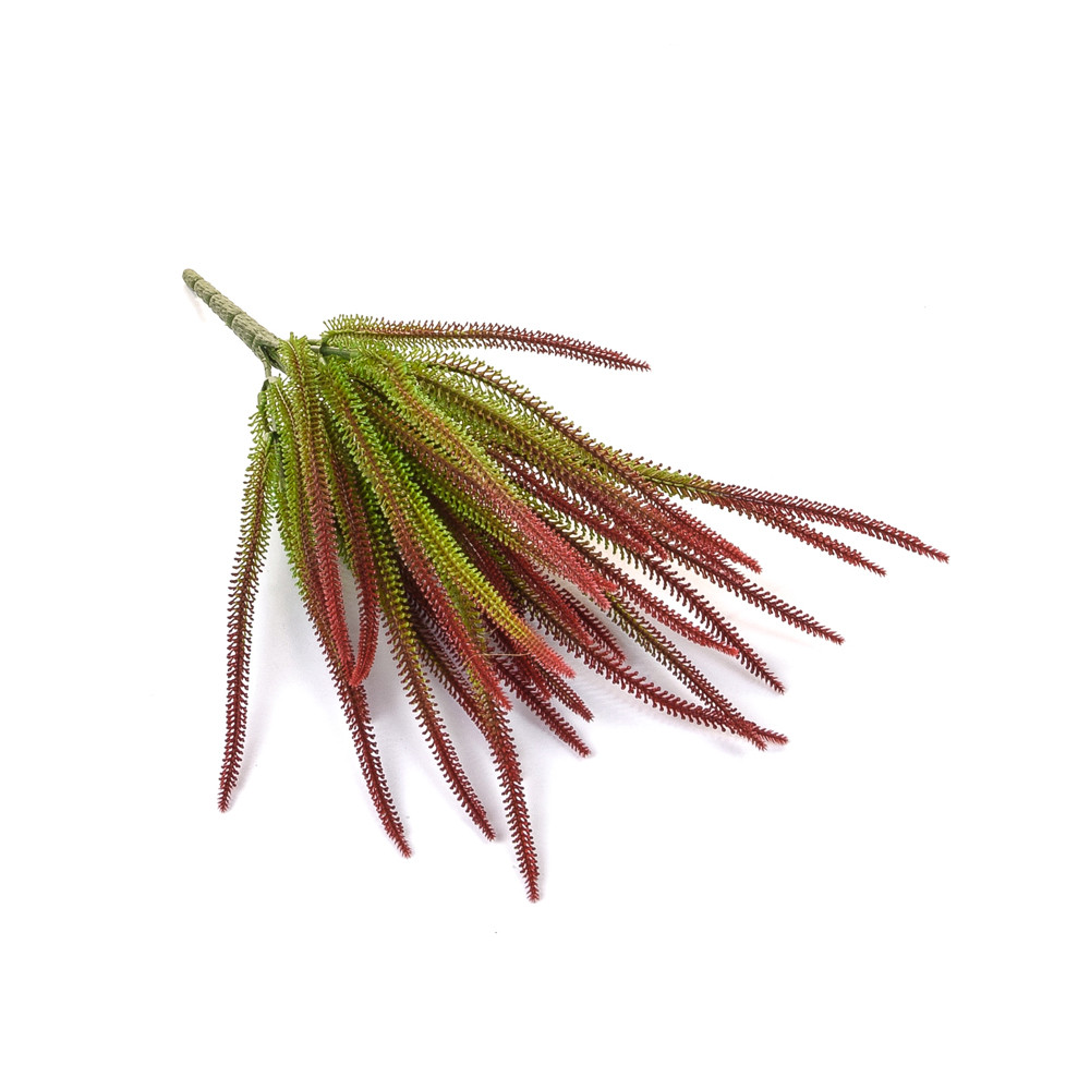 Red Tipped Grass Bush Artificial 40cm