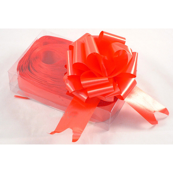 Florist ribbon Bright Red