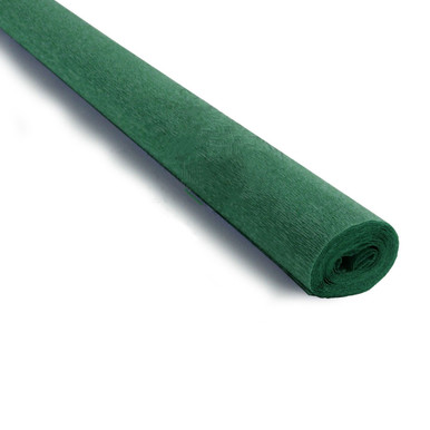 90g Crepe Paper Roll 50 x 150cm Forest Green (Shade 369)