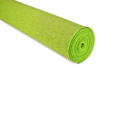 90g Crepe Paper Roll 50 x 150cm Lily Pad Green (Shade 377)