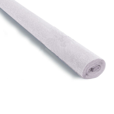 90g Crepe Paper Roll 50 x 150cm Pearl Grey (Shade 355)