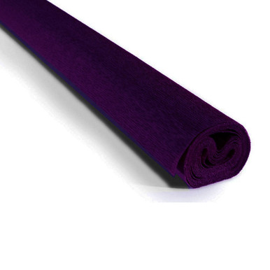 90g Crepe Paper Roll 50 x 150cm Purple (Shade 389)