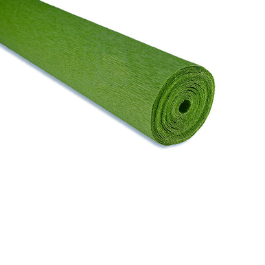 90g Crepe Paper Roll 50 x 150cm Serpentine Green (Shade 365)