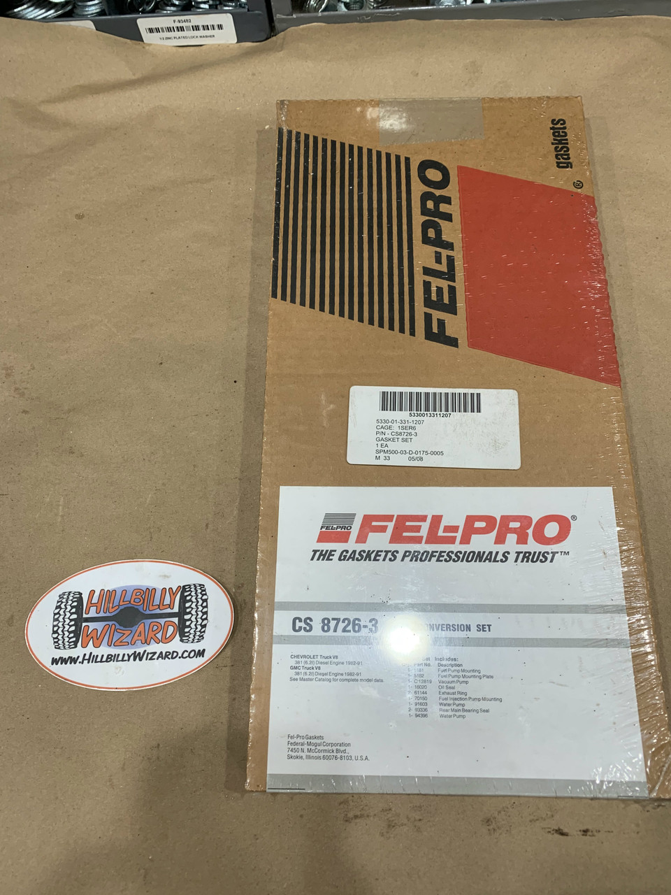 BRAND NEW Fel-Pro CS8726-3 Gasket Conversion Set - Hillbilly Wizard