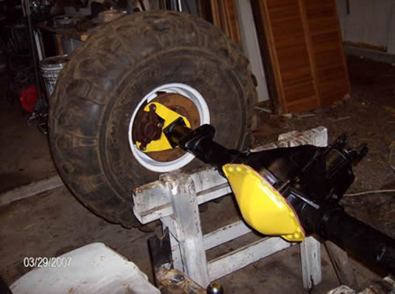 Disc Brake Conversion Bracket - Bolt On (bracket only) - Hillbilly Wizard