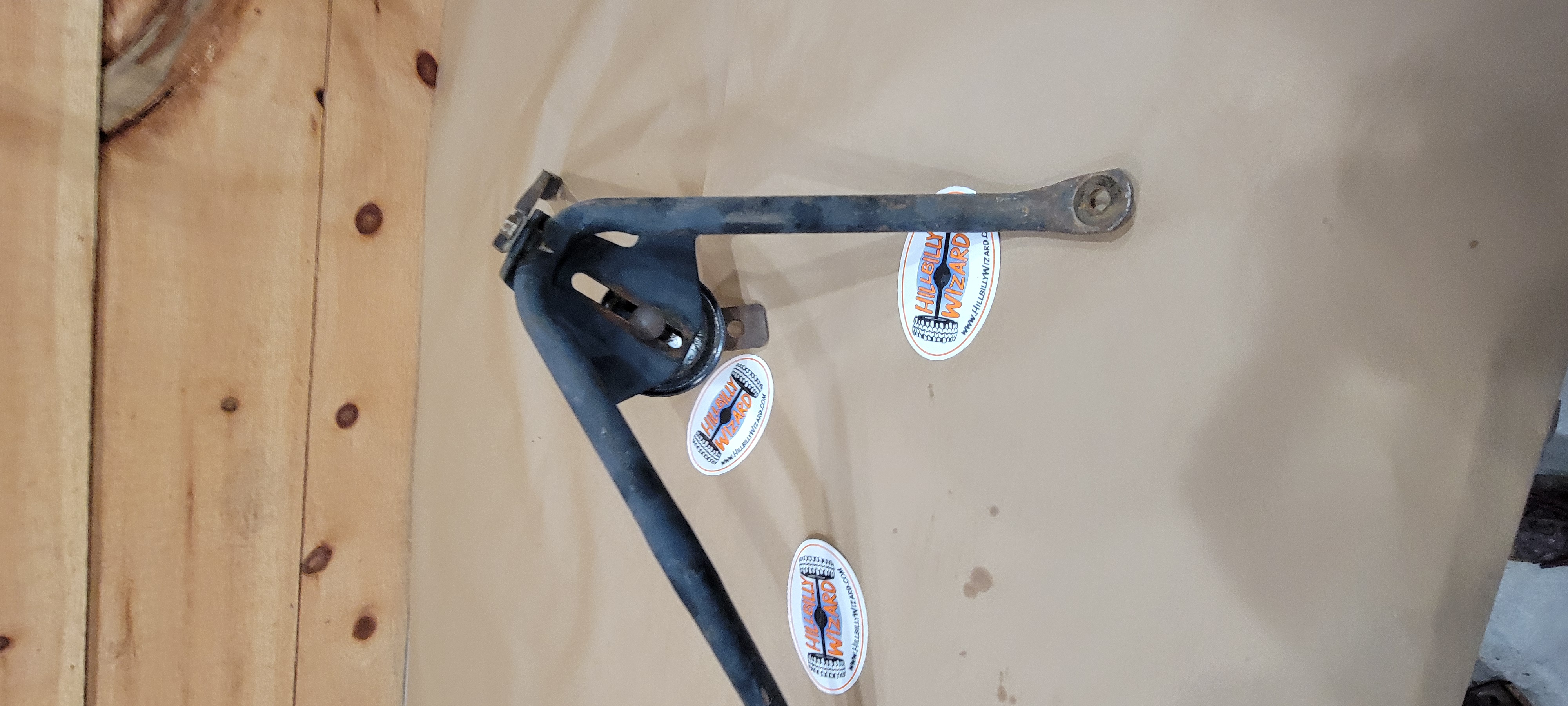 CUCV M1009 Spare tire carrier - Hillbilly Wizard